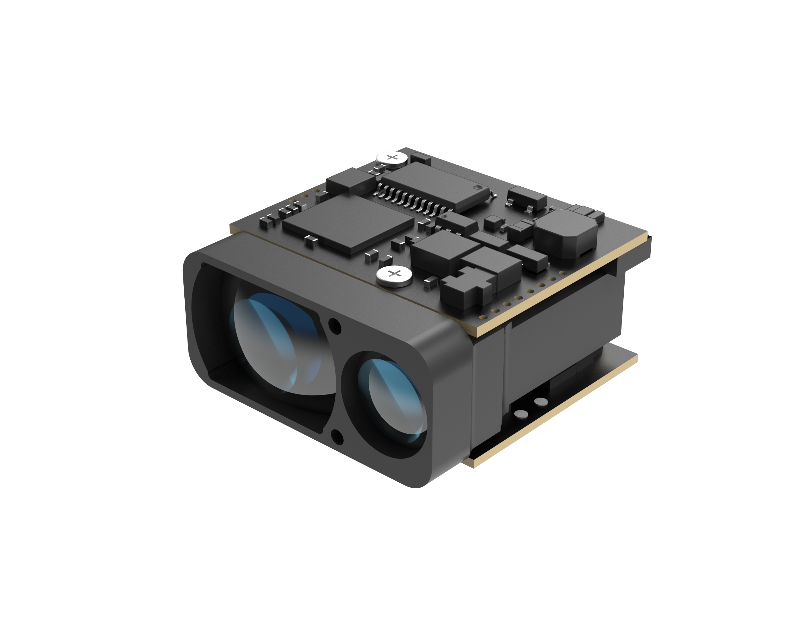 2000m Miniature Laser Ranging Module-TOF Tech, Class 1 Eye Safety, UART ...